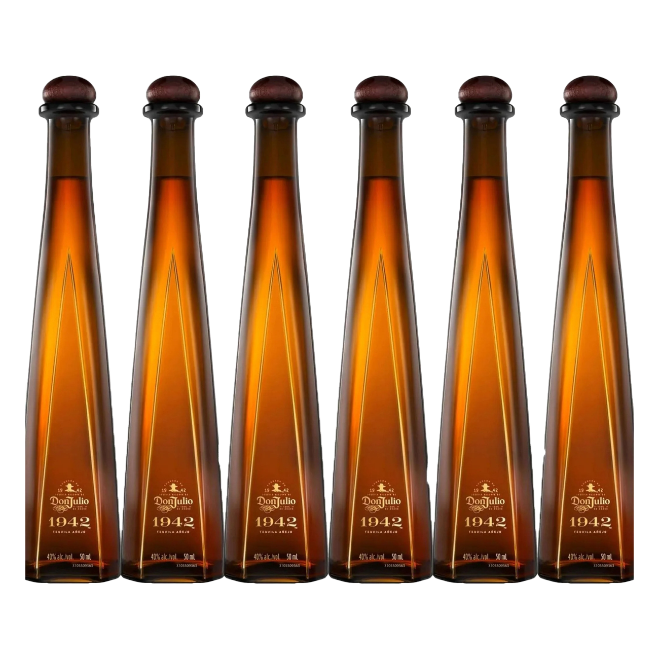 Don Julio 1942 Añejo Tequila 6 x 50mL Mini Bottles | Bourbon Central