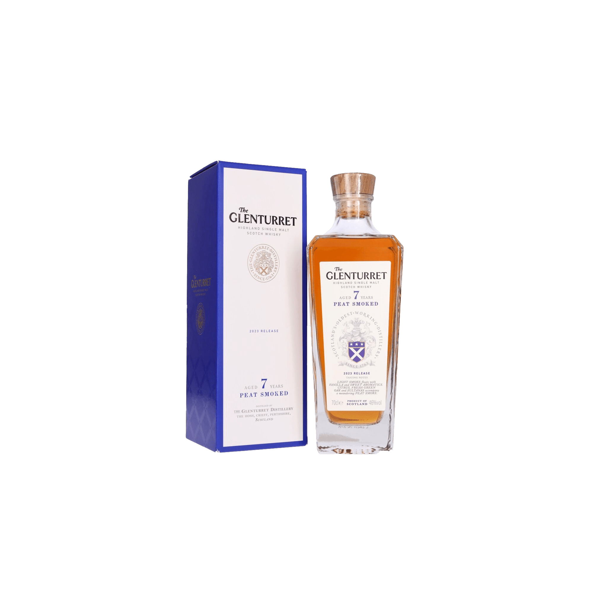 Buy Glenturret 7 Year Old Peat Smoked Scotch Whisky 2023 Online ...