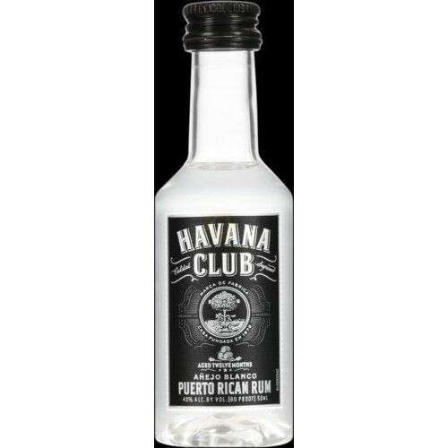 Buy Havana Club Blanco Rum Mini Bottles 10 x 50ml Online - Bourbon Central