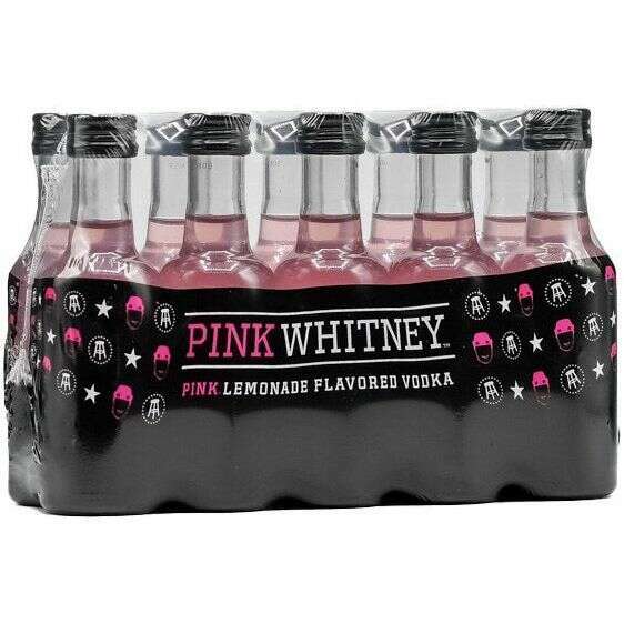 Buy Pink Whitney Vodka 10 x 50ml | Mini Alcohol Bottles Online ...