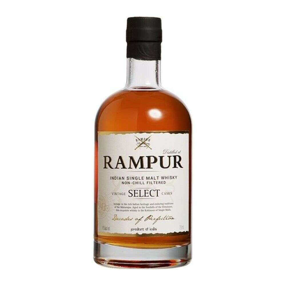 Buy Rampur Select Single Malt Online - Liquor Delivered | Bourbon Central