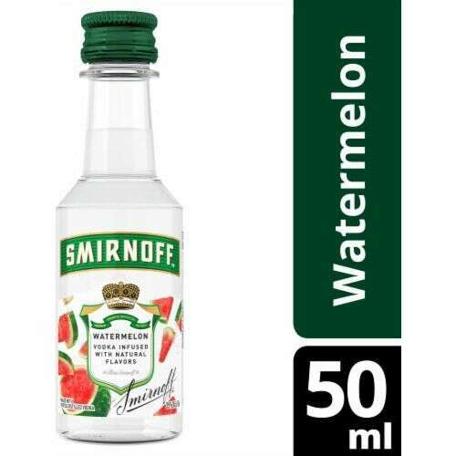 Buy Smirnoff Watermelon Vodka 10 x 50ml | Mini Alcohol Bottles Online ...